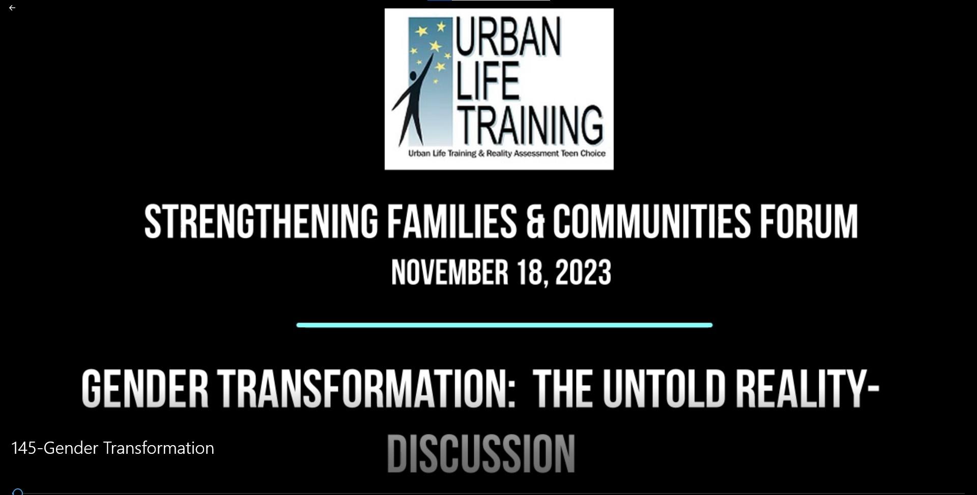 Gender Transformation The Untold Realities Discussion Visionroot